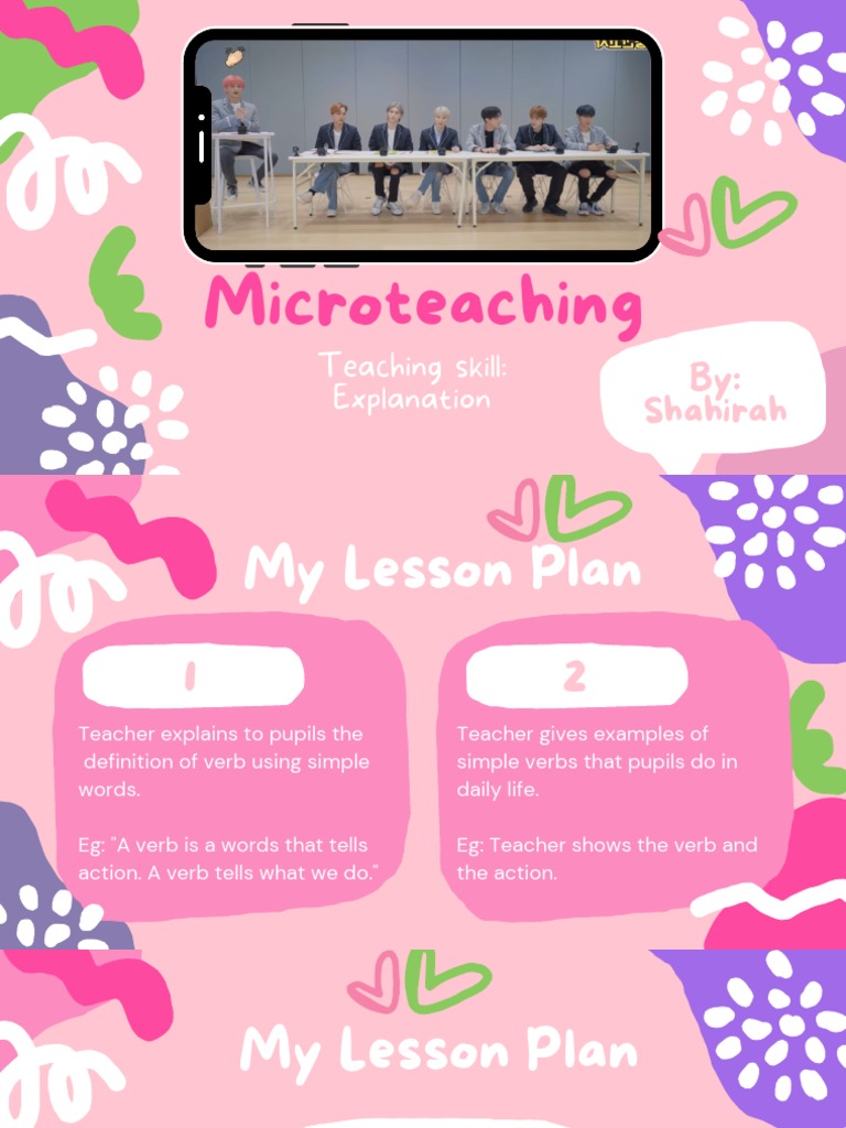 Microteaching Lesson Plan | PDF