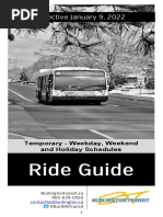 GO Transit - Bus & Train Schedules | PDF | Fare | Passenger Rail Transport