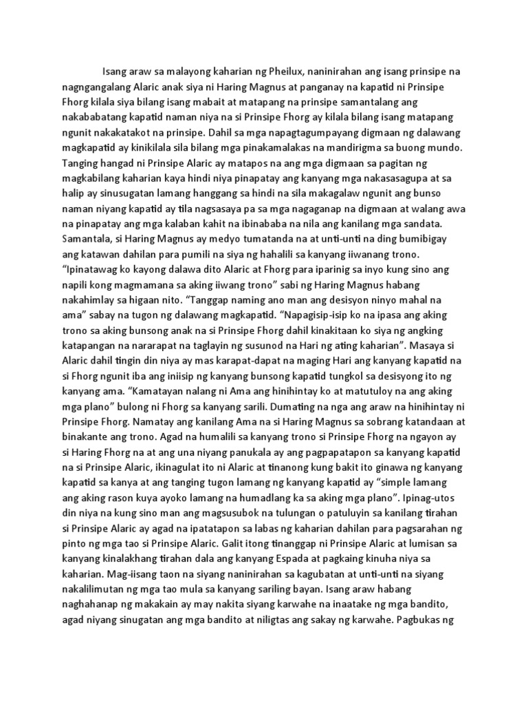 Group 5 Short Story in Reading and Writing | PDF