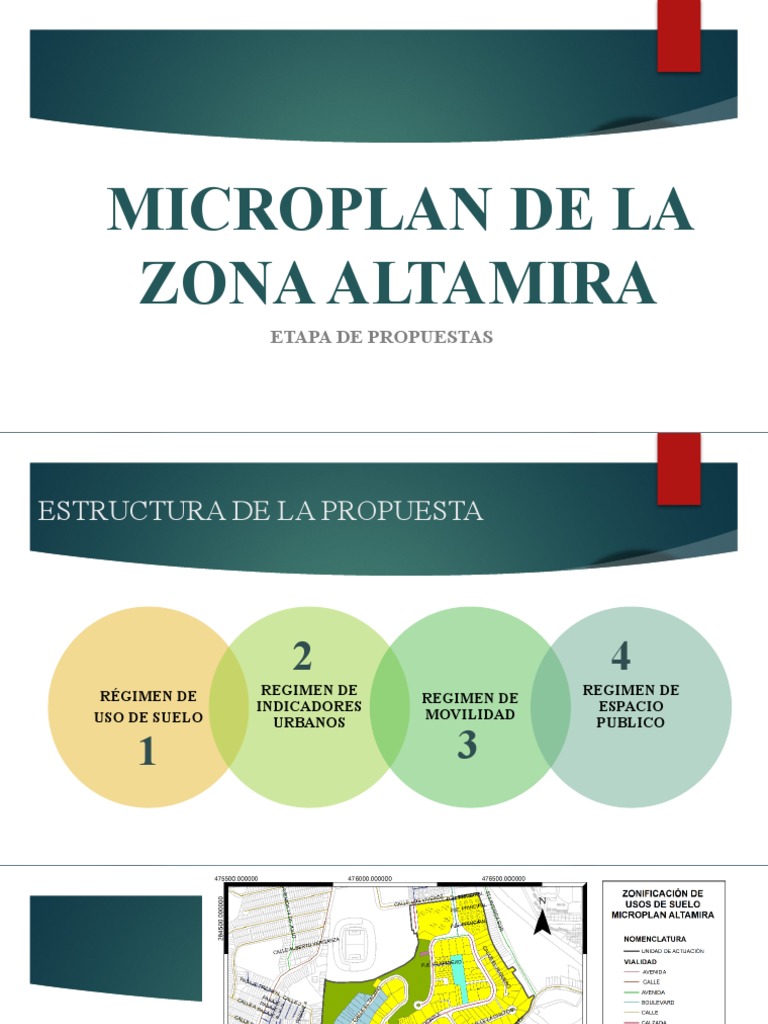 Planificación Urbana Zona Altamira | PDF