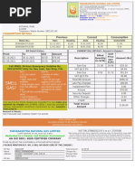 Mahanagar Gas Bill 2024 | PDF | Cheque | Taxes