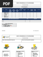 Check List Kit Antiderrames | PDF