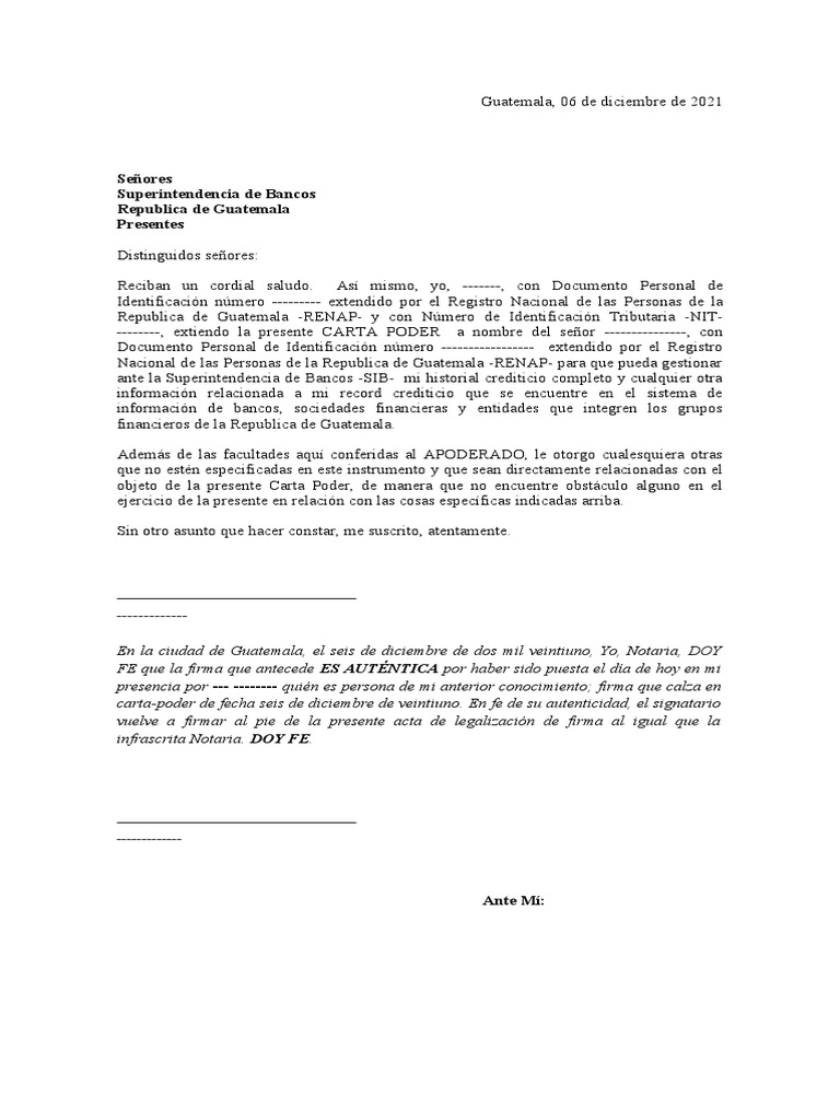 Ejemplo de Carta de Solicitud de Buros Crediticios IVE | PDF Ejemplo de Carta de Solicitud de Buros Crediticios IVE | PDF