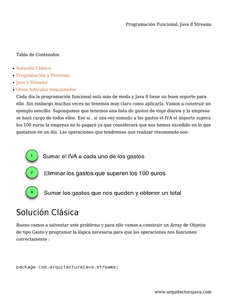 Programación Funcional Java 8 Streams Descargar Gratis Pdf Java 5078