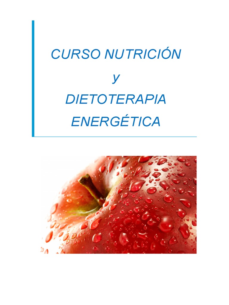 Curso Nutrición y Dietoterapia Energética | PDF | Dieta | Nutrición