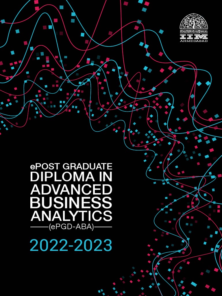 EPGD ABA Brochure | PDF | Analytics | Graduate Record Examinations