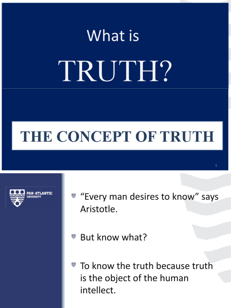 The Concept of TRUTH | PDF | Truth | Knowledge