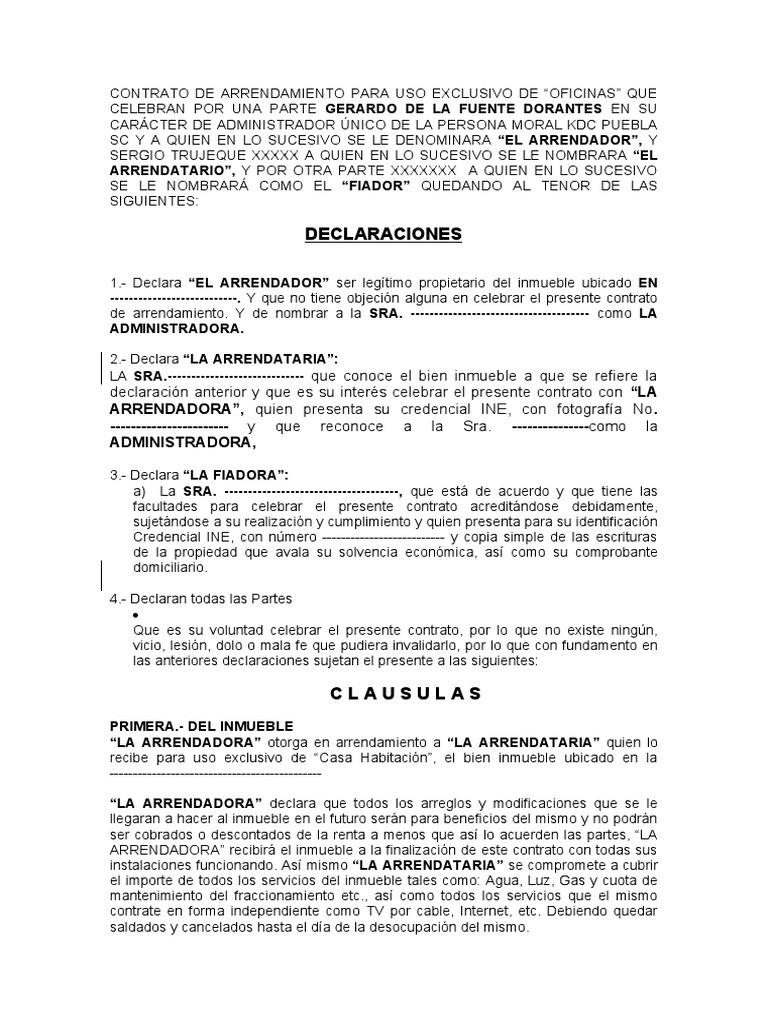 CONTRATO MACHOTE 1docx | PDF | Propiedad | Derecho privado