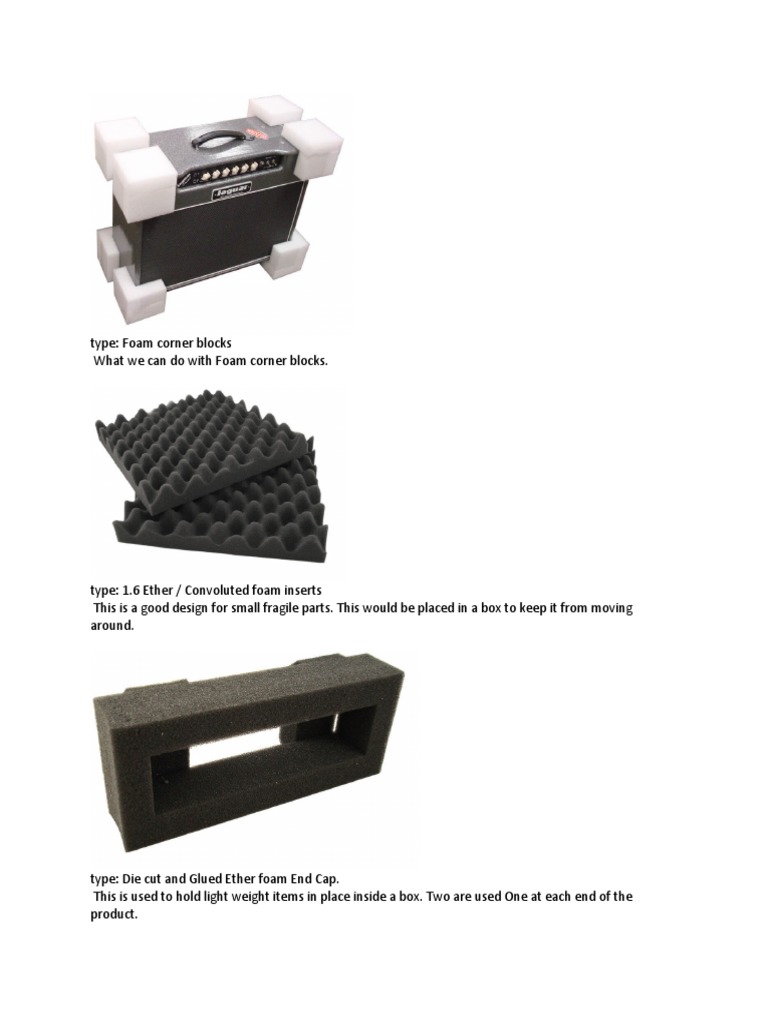Custom Foam Inserts for Safe Shipping | PDF