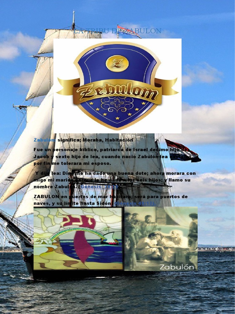 La Tribu de Zabulon | PDF | Jacob | Biblia hebrea
