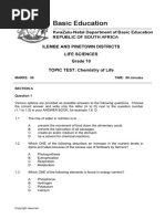 Grade 10 Term 3 Test 1.. | PDF | Mathematics