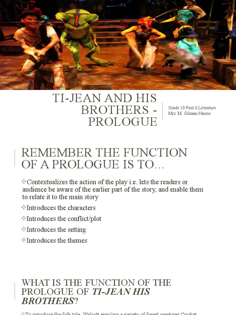 Ti-Jean and His Brothers - Prologue | Download Free PDF | Devil