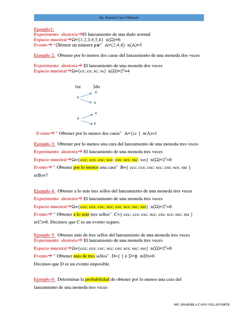 Probabilidades (Parte 1) | PDF | Probabilidad | Visa Inc.