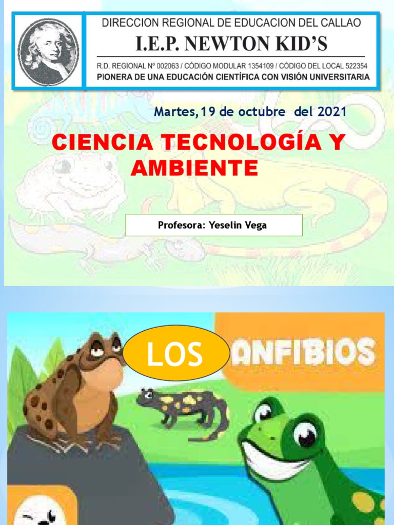 Los Anfibios, Peces y Reptiles 5to | Descargar gratis PDF | Anfibio ...