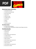 InVInCIbLE Reading Order | PDF | American Comics Titles | Marvel ...
