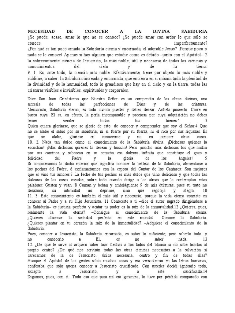 Notas 5, Sabiduria Eterna | PDF | Jesús | Cristo (título)