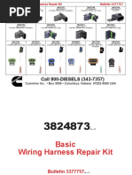QST 30 G Drive Engine Wiring Repair Kit | PDF | Electrical Connector ...