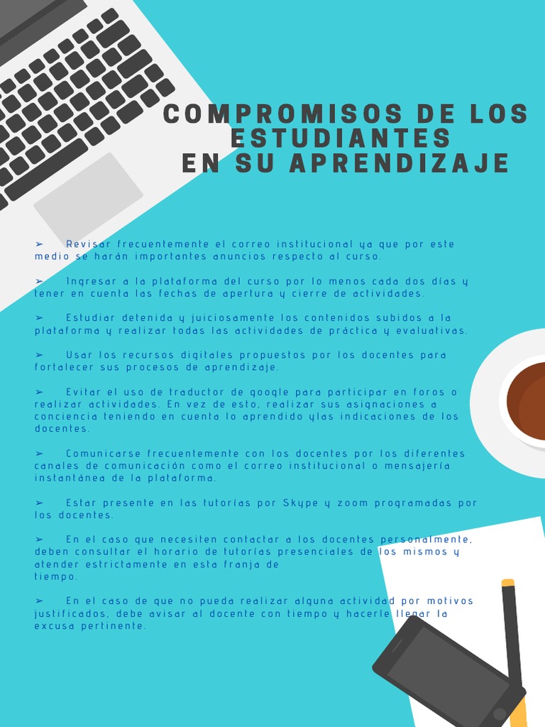Decálogo Del Estudiante Virtual | PDF