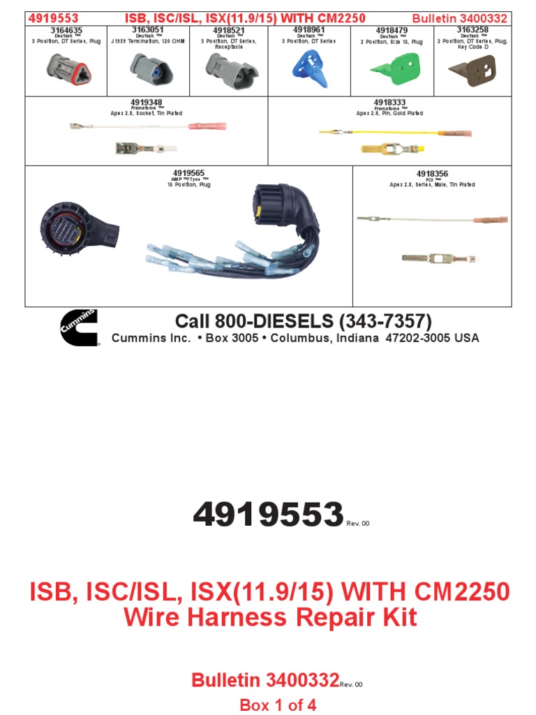 Conectores FRAMATONE Hembra Macho y Sello 4 de Pines Deutsch 3400332 ...
