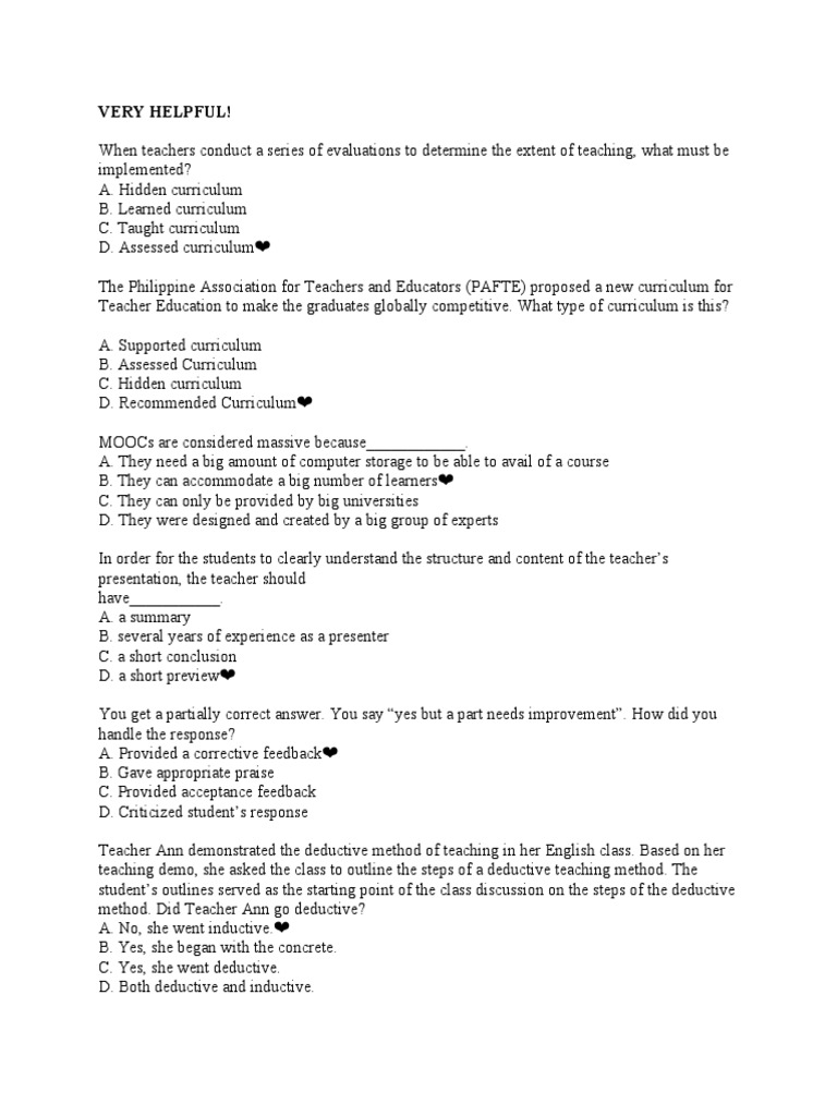 Very Helpful PDF Curriculum Teachers