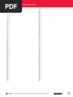 Answer Sheet - Key English Test | PDF