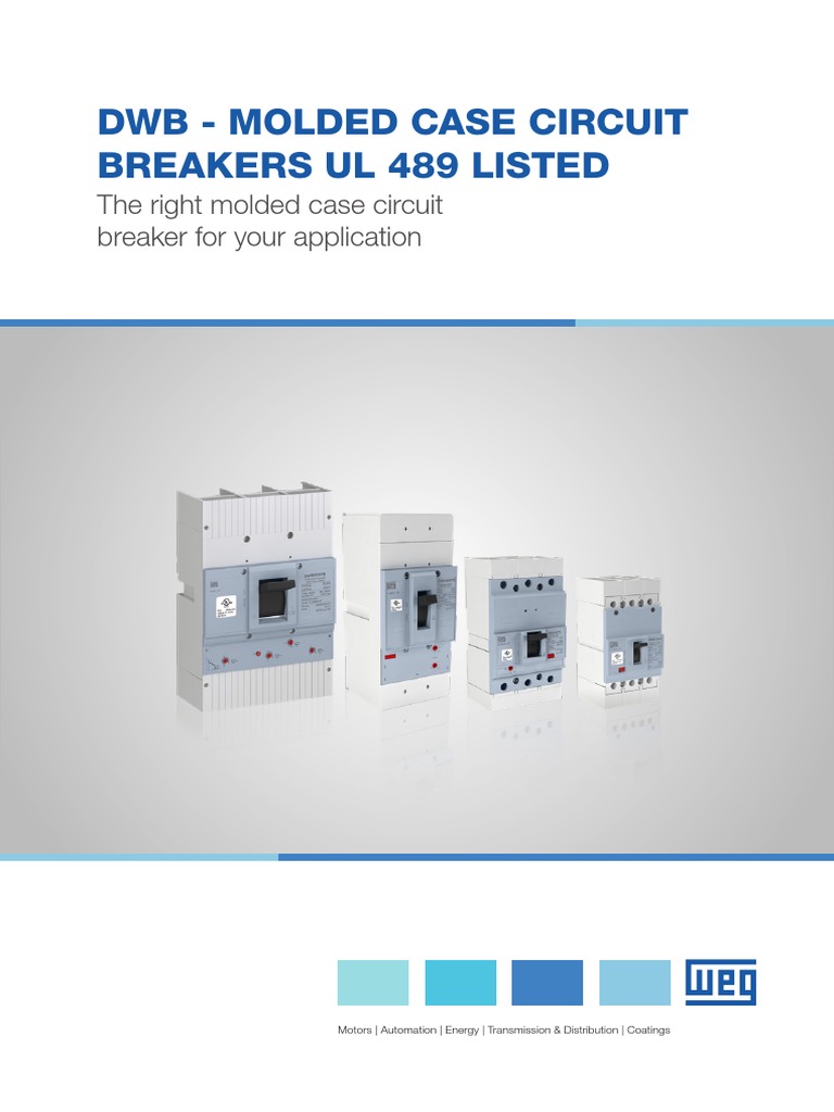 Disjuntor Caixa Moltada Weg - Linha DWB | PDF | Power (Physics ...
