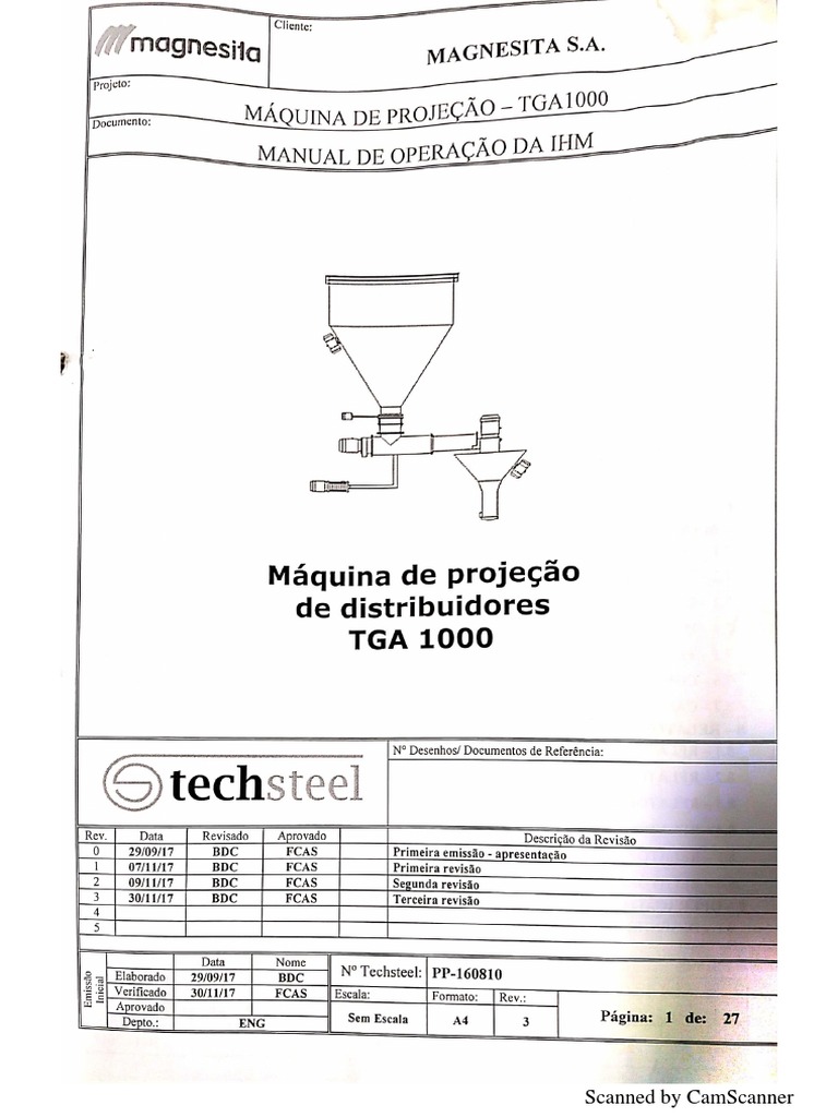 TGA 1000-1 Diagrama Elétrico | PDF