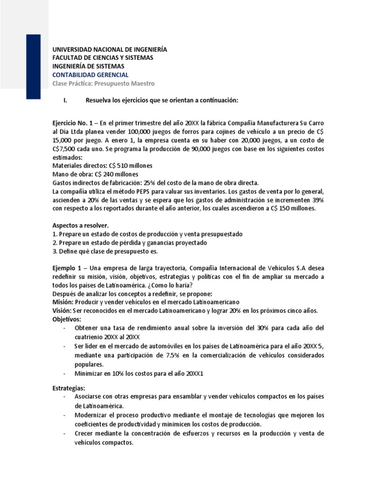 Clase Práctica4 | PDF | Presupuesto | Economias