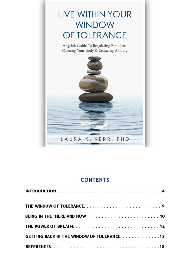 Window of Tolerance Guide | PDF | Psychological Trauma | Fight Or ...