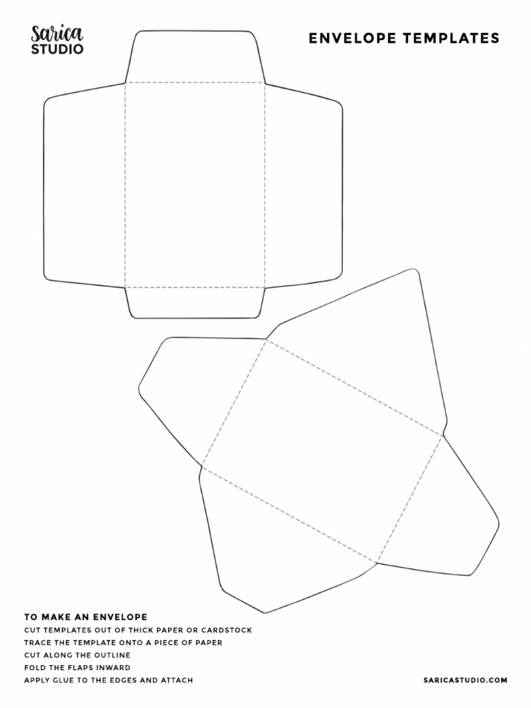 Small Envelope Template Sarica Studio | PDF