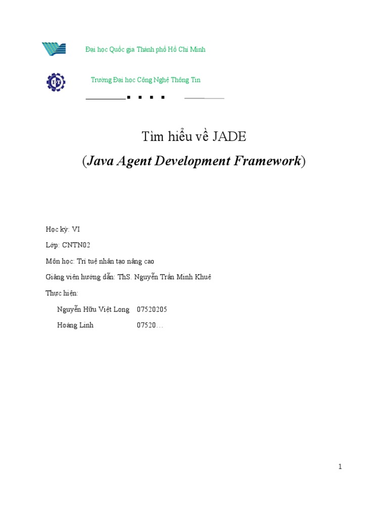Bao Cao Tim Hieu Jade Framework | PDF