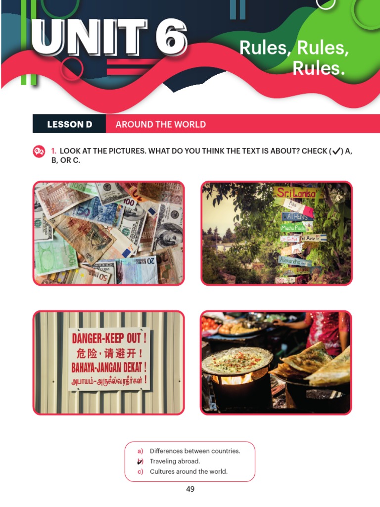 Around The World WB | PDF | English Language