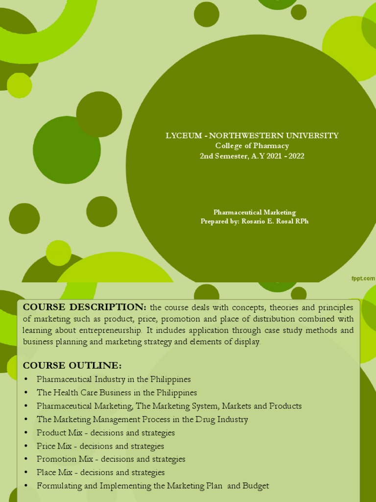 Marketing Exam | PDF | Pharmacy | Over The Counter Drug