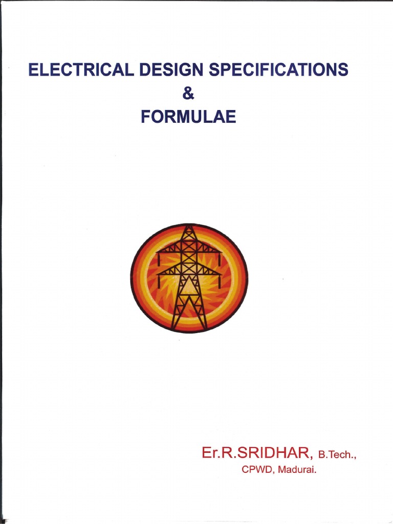 CPWD Elctrical | PDF | Calorie | Electrical Wiring