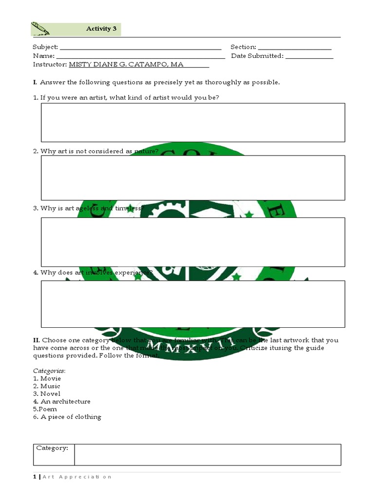 Activity 3 | PDF | Social Science