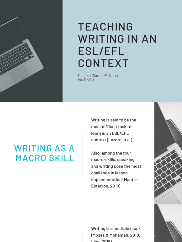 Macro Skills in Language: Writing | PDF