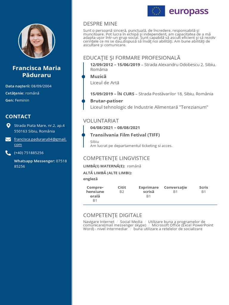 CV Francisca 1 | PDF