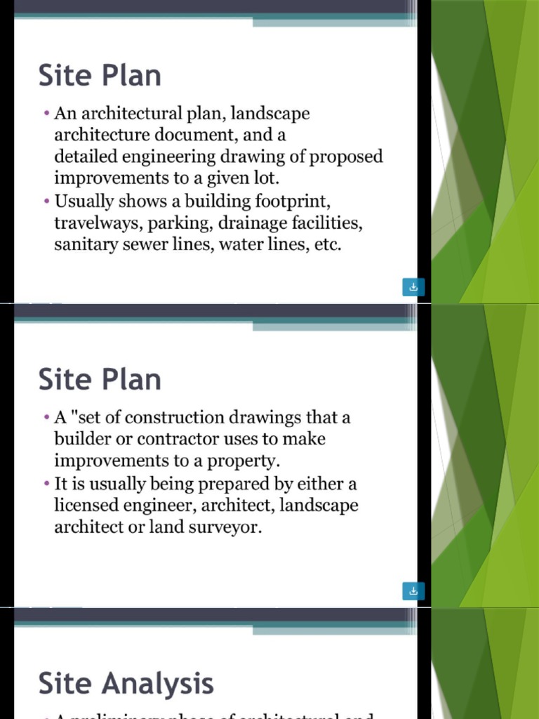 Site Development Plan1 | PDF | Science & Mathematics | Computers