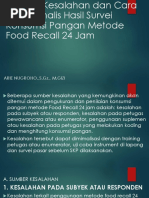 Tabel Angka Kecukupan Gizi (AKG) Indonesia Kementrian Kesehatan, 2019 | PDF