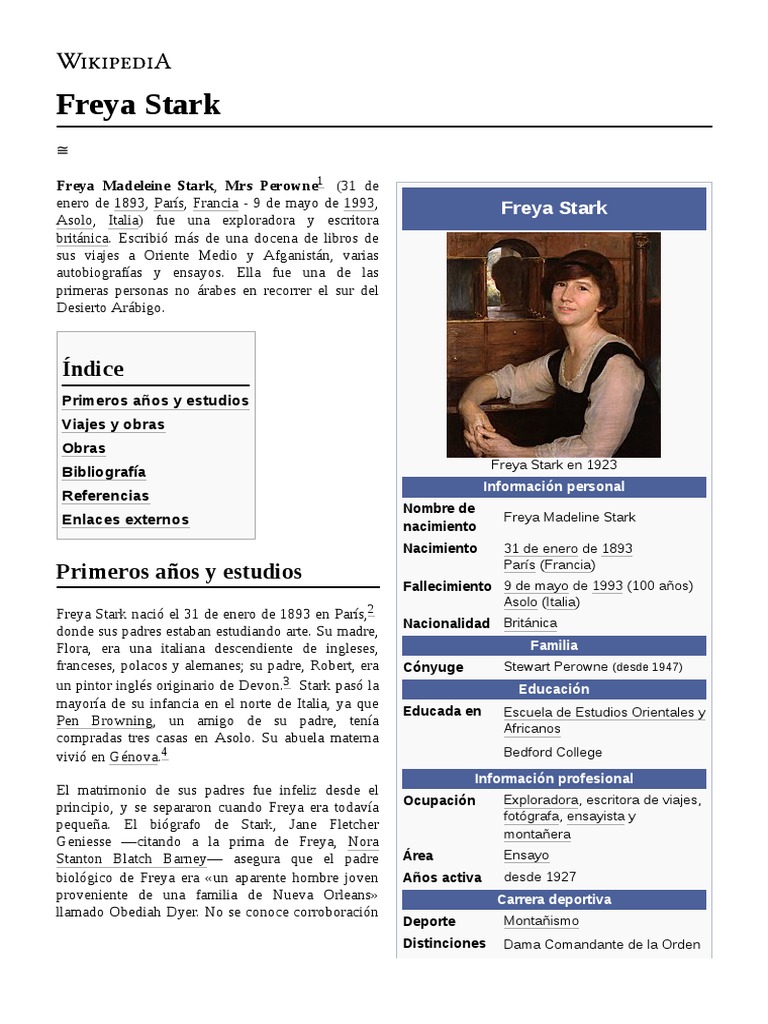 Freya Stark | PDF | Clásicos