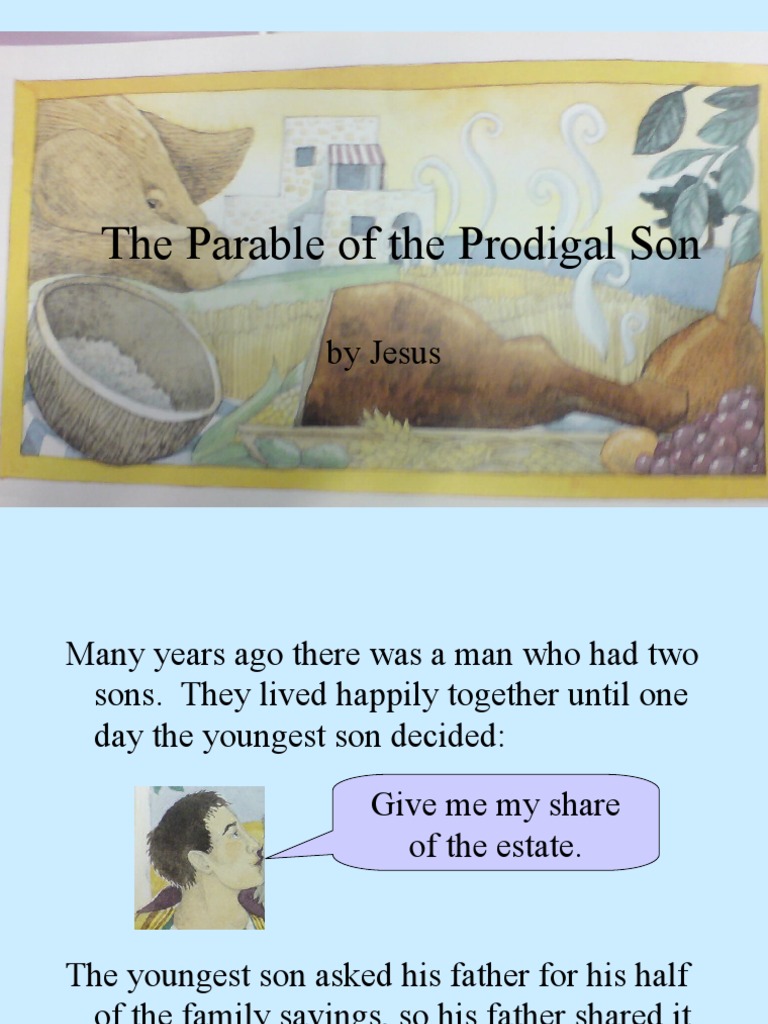 The Parable of The Prodigal Son: by Jesus | PDF