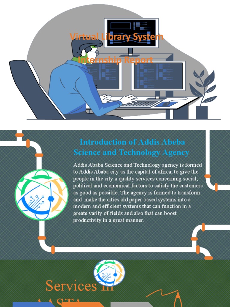 Virtual Library System Internship Report | PDF | Libraries | Digital ...
