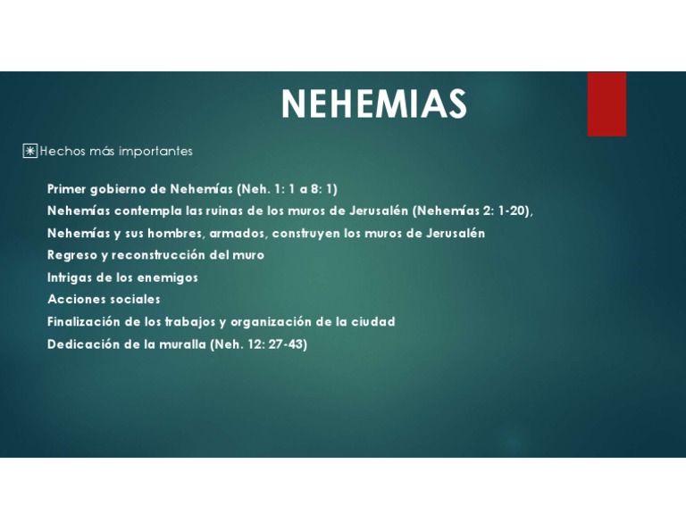 Nehemias 3 | PDF