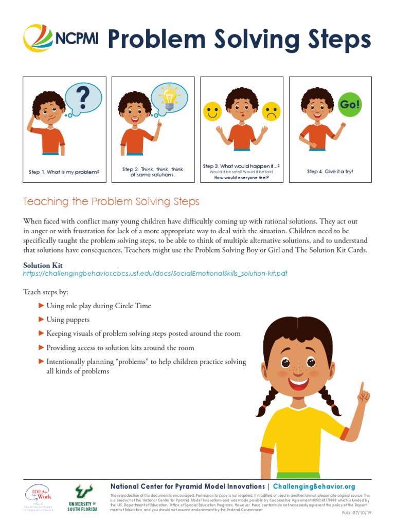 Teaching Problem Solving Steps | PDF | Cognition