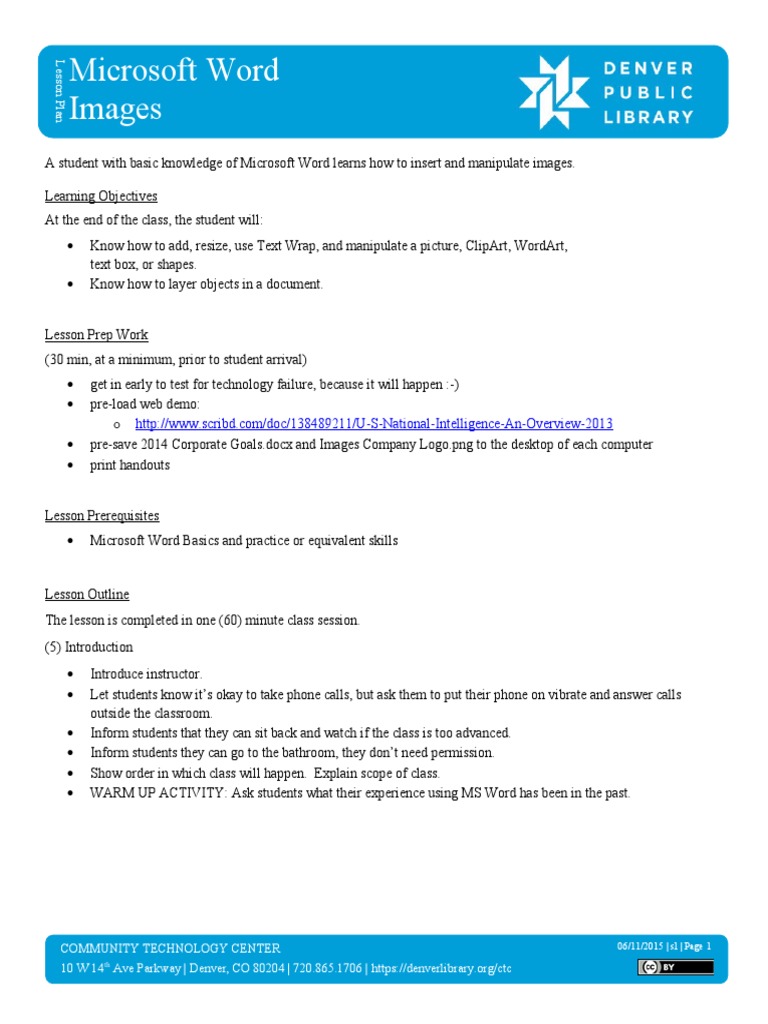 MS Word Image Manipulation Class | PDF | Microsoft Word | Computing