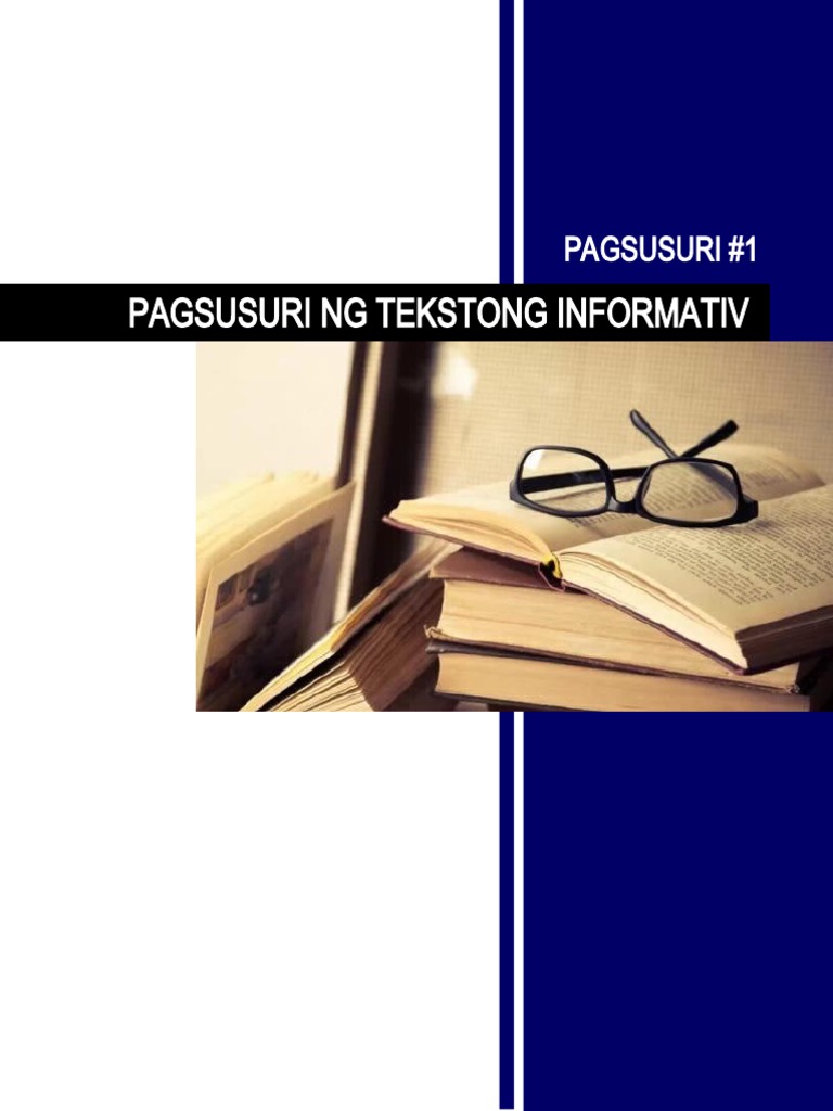 PAGSUSURI #1 - Tekstong Informativ | PDF
