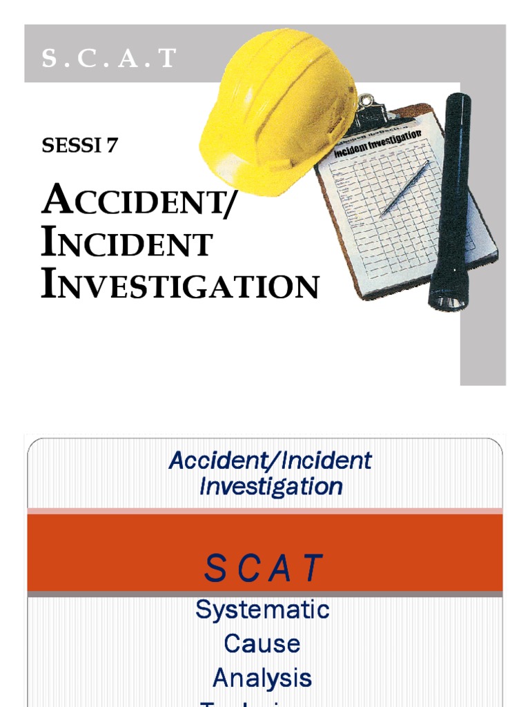 SCAT Systematic Cause Analysis Technique | PDF | Risk | Causality