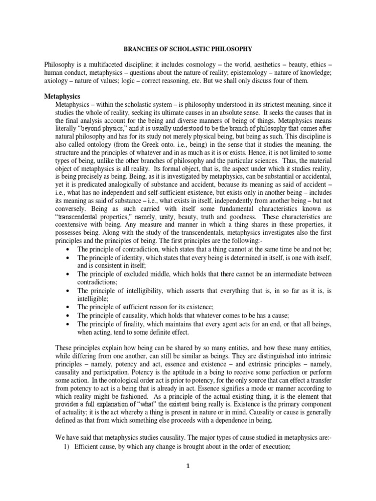 Top 3 Branches and Functions of Philosophy | PDF | Reason | Epistemology