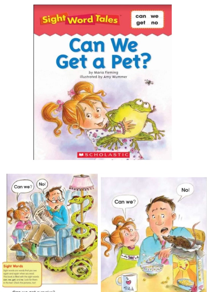Can We Get A Pet Story Reading Comprehension Exercises - 134413 | PDF