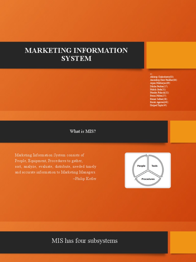 Understanding Marketing Information Systems | PDF | Analytics | Marketing